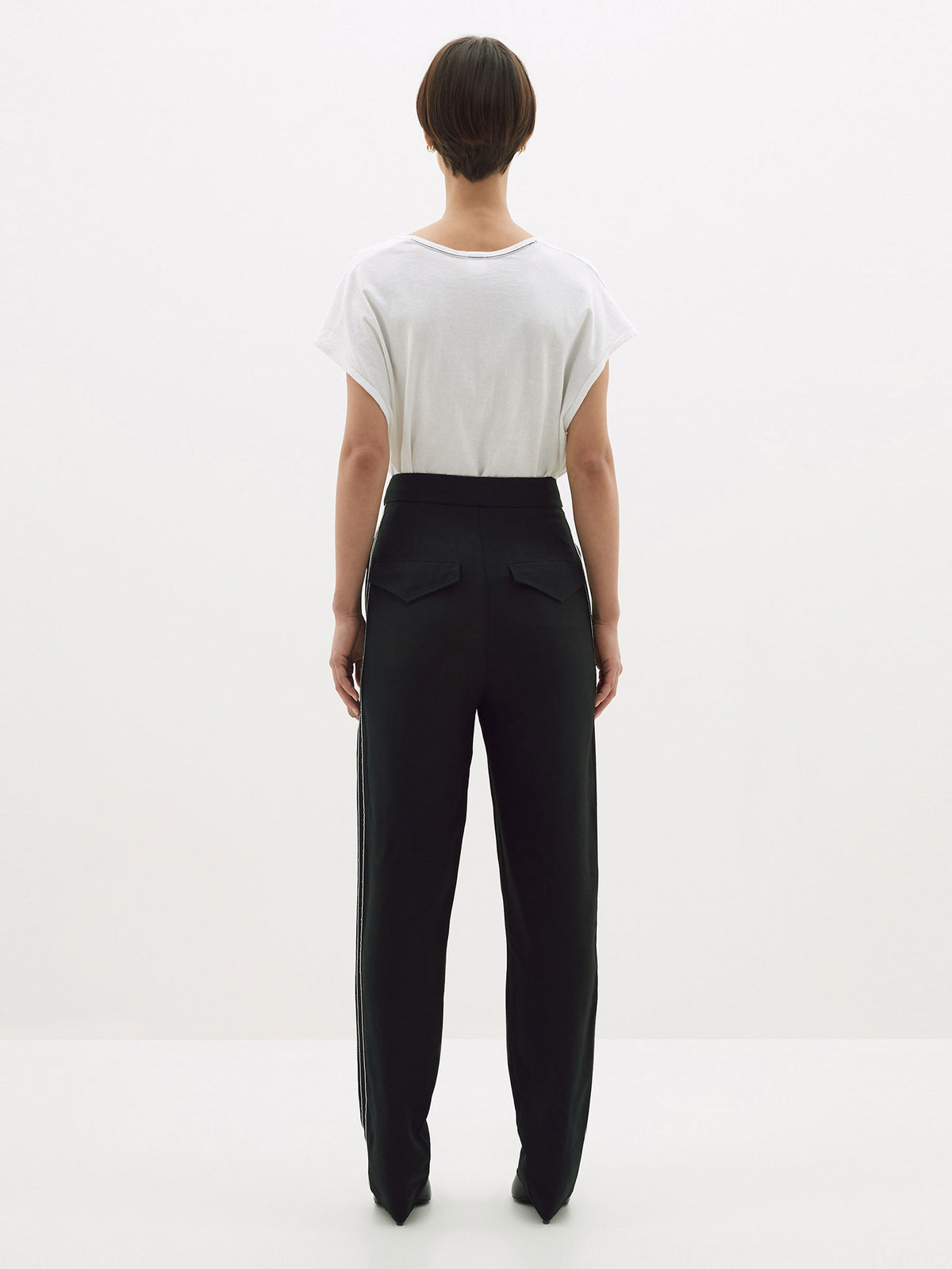 fine bind scoop neck tank